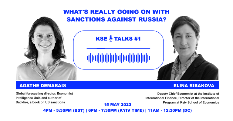 KSE Talks #1: Agathe Demarais - What's really going on with sanctions ...